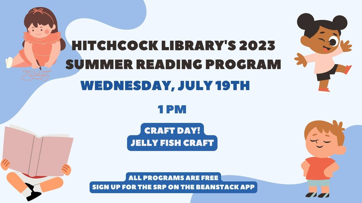 SRP - Jelly Fish Craft — Genevieve Miller Hitchcock Public Library